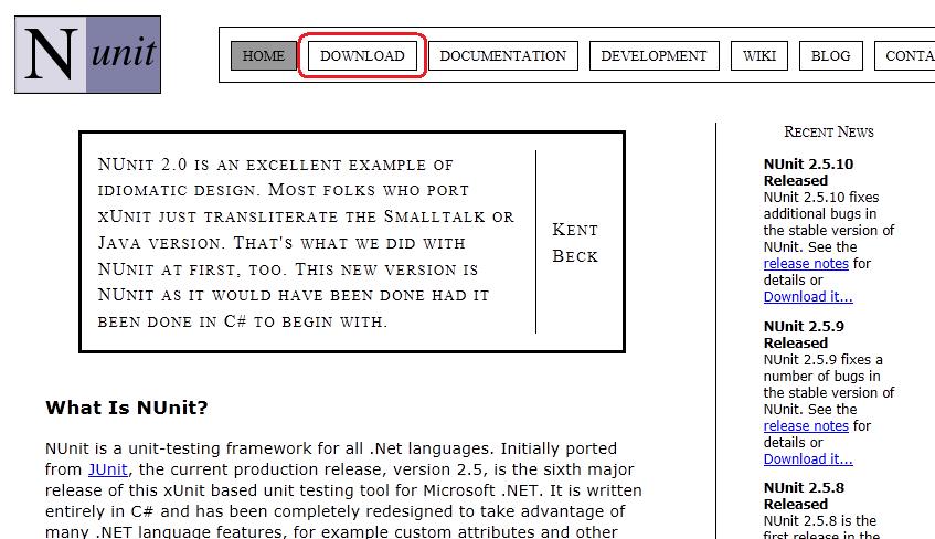 テストツールNUnit2.5 | 開発者ブログ | 株式会社エイチ・オー・エス